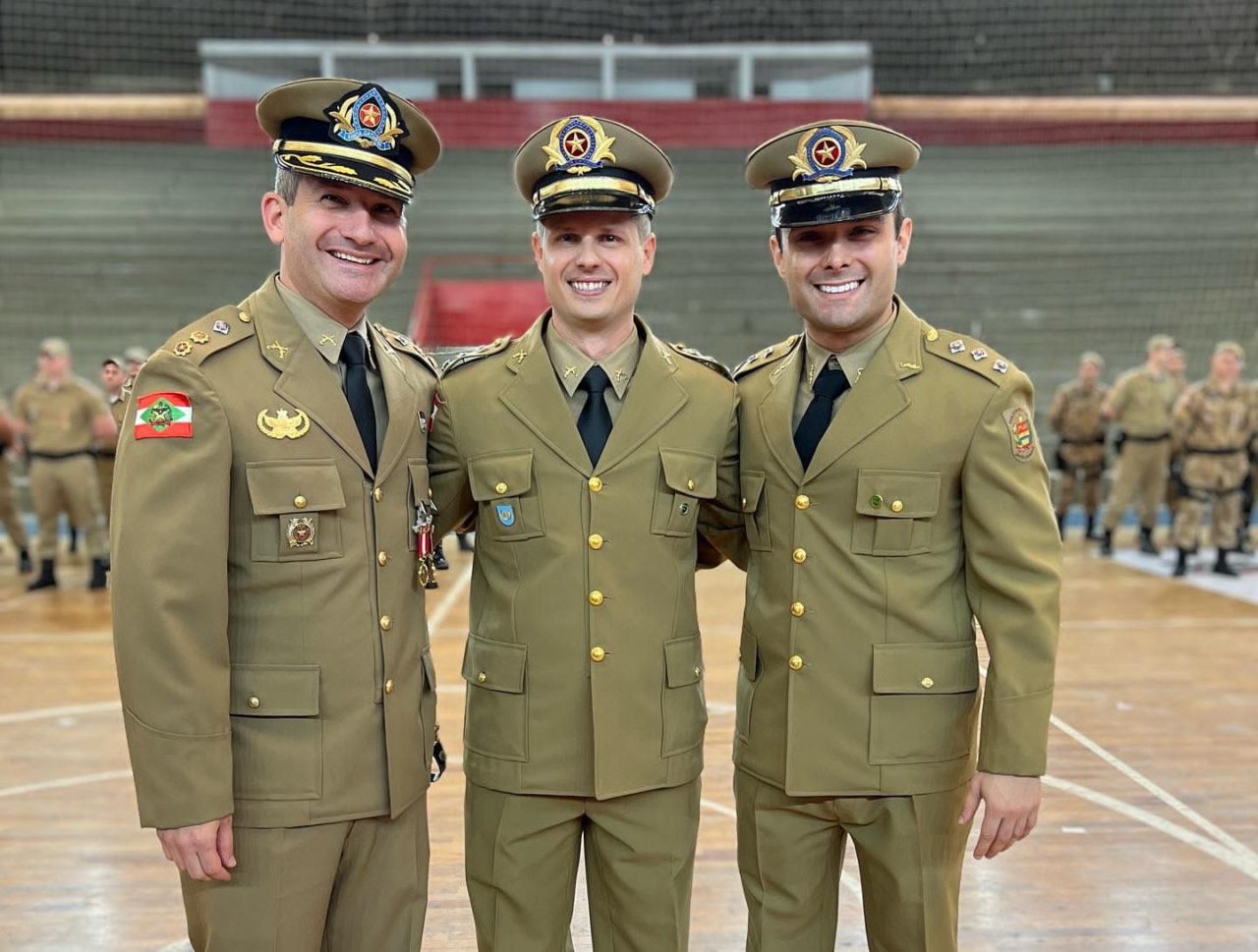Polícia Militar de Santa Catarina celebra 187 anos; confira as fotos