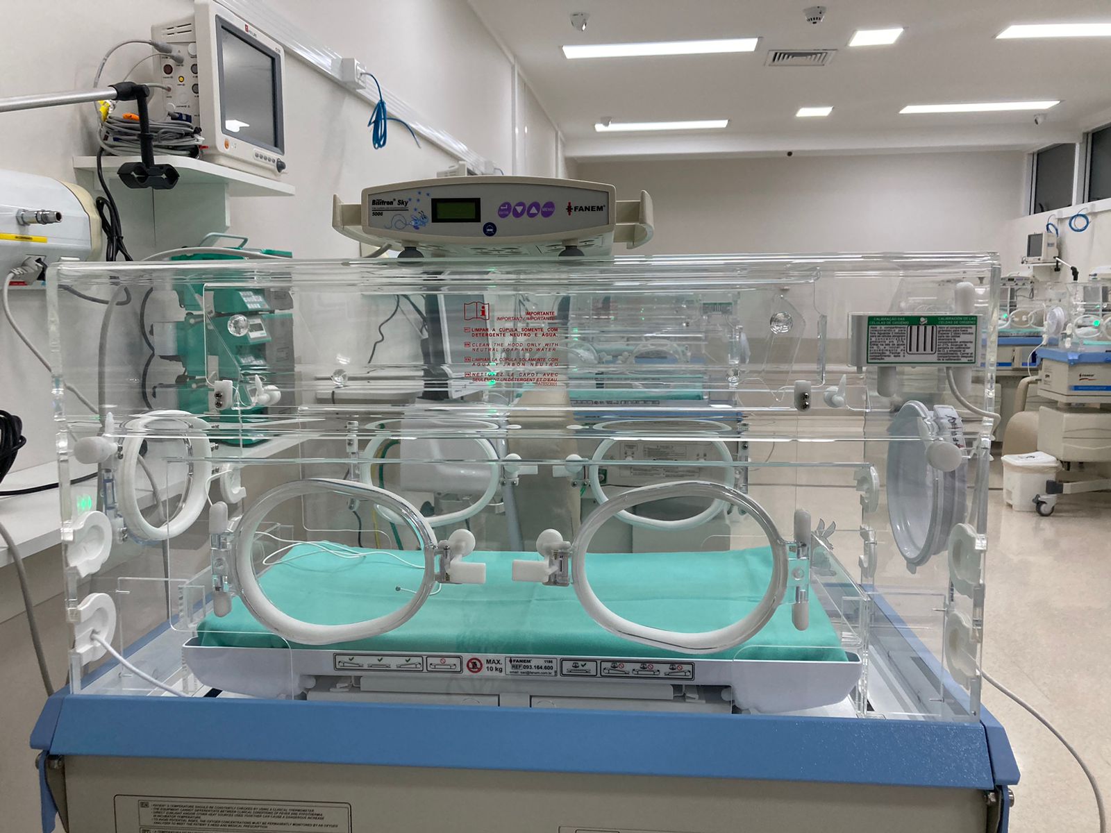 Leitos de UTI Neonatal são entregues em Hospital de Blumenau